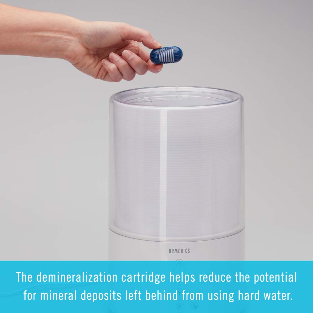 HoMedics, TotalComfort Cool Mist Ultrasonic Humidifier, 360° Misting Nozzle and Essential Oil Tray