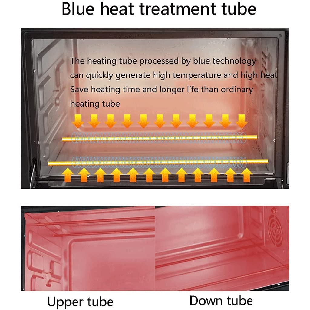FZZDP Multifunctional High-power Electric Oven Digital Convection Oven, Baking Oven, Equipped With Brushed Stainless Steel