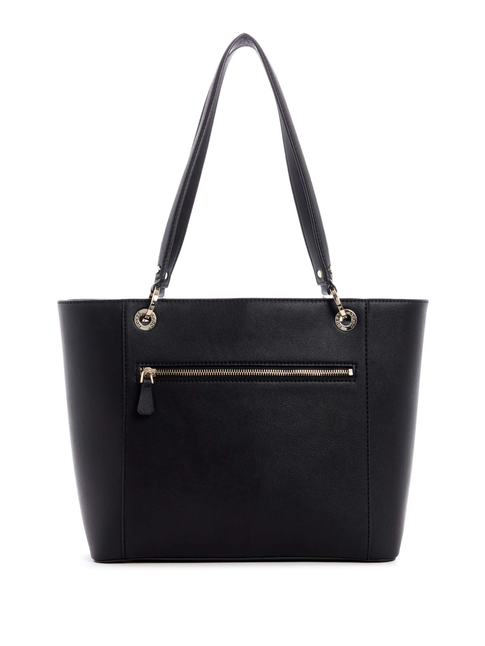 GUESS womens Noelle Elite Tote, Black, One Size EU