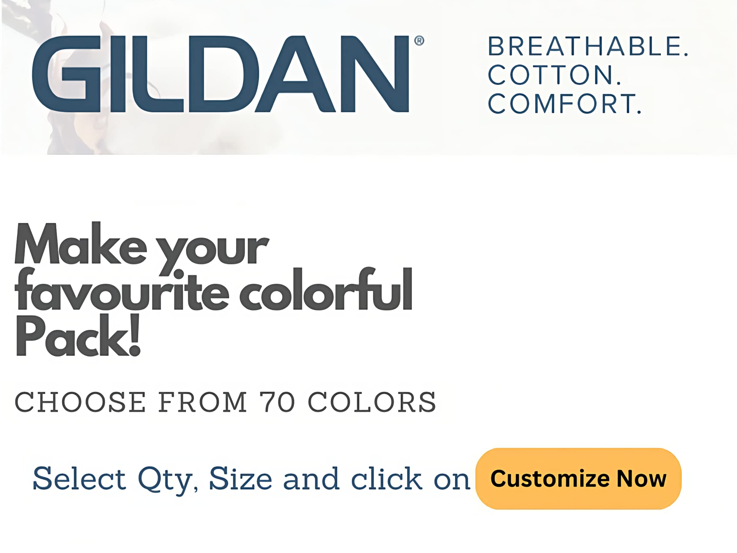 Gildan Men's Heavy Cotton Short Sleeve T-Shirt, Style G500, Multipack of 1|2|4|6|10, Make Your Own Customized Set! SETOF-10-L Multicolor