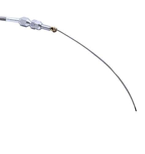 GSKMOTOR 36" LS Engine Throttle Cable Stainless Steel Braided Throttle Gas Cable for LS1 4.8 5.3 5.7 6.0