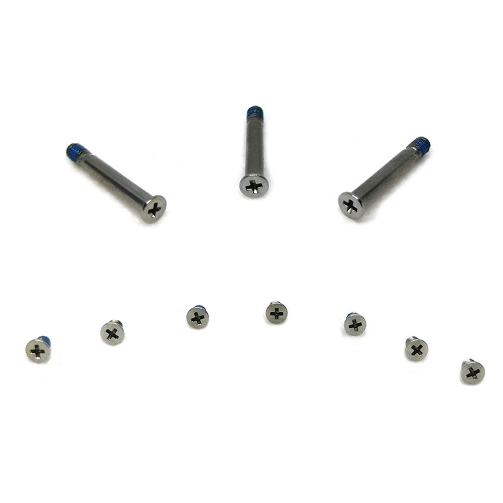 GODSHARK Bottom Case Screws 10 pcs Replacement for MacBook Pro 13" A1278, 15" A1286, 17" A1297 (2009-2012)