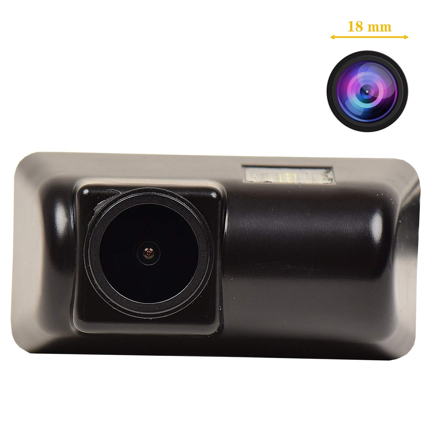 HD 1280x720p Reversing Camera Integrated in Number Plate Light License Rear View Backup Camera Waterproof Night Vision for Ford Transit/Transit Connect Transporter