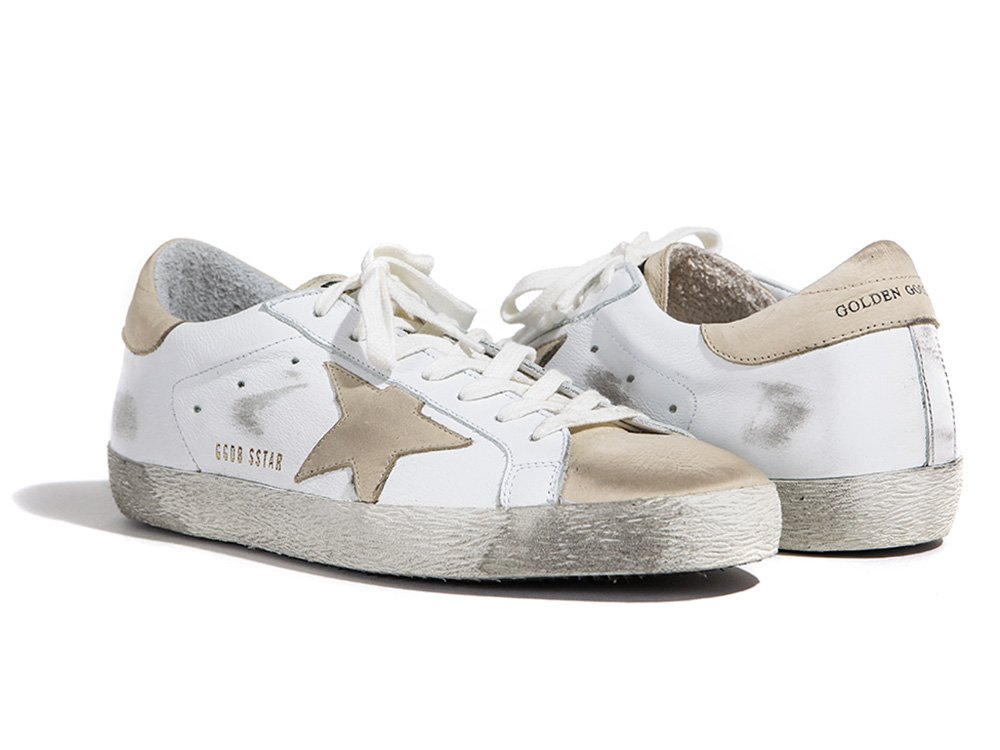 Golden Goose Deluxe Brand Women Sneakers Superstar G31WS590B30 White Leather/Ivory Star (whoosso)