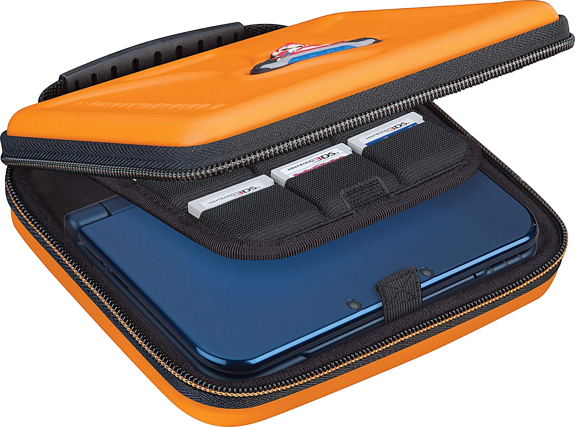 Game Traveler Nintendo 3DS or 2DS Case - Compatible with Nintendo 3DS, 3DS XL, 2DS, 2DS XL, New 3DS, 3DSi, 3DSi XL - Includes Game Card Pouch - Licensed by Nintendo