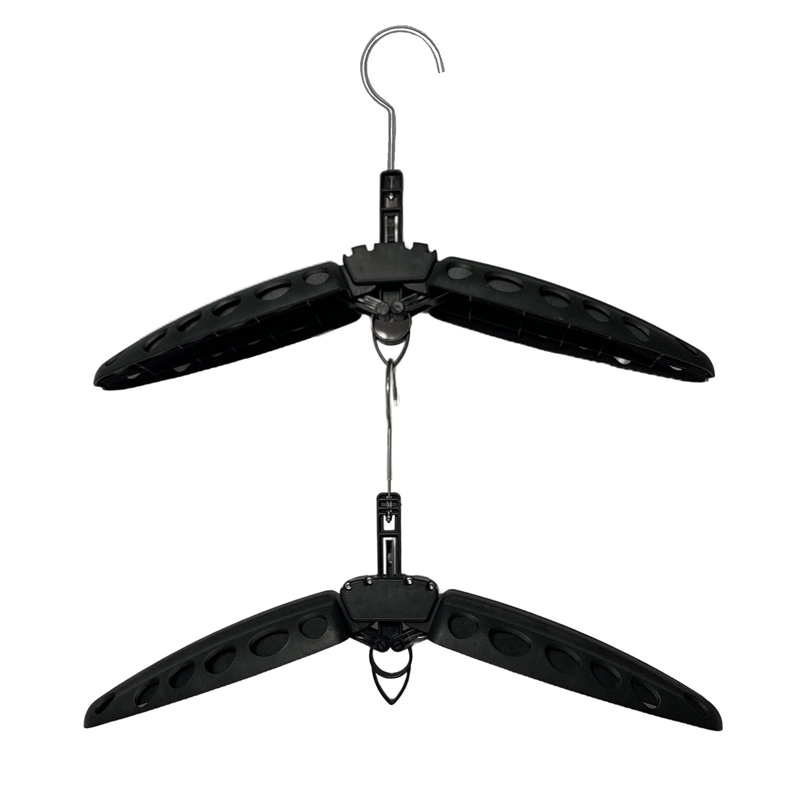 HIELIM Foldable Wetsuit Hanger Wetsuit Hanger Dryer Suit Jacket Hanger for Snorkeling Diving Surfing Wetsuit 1 pc