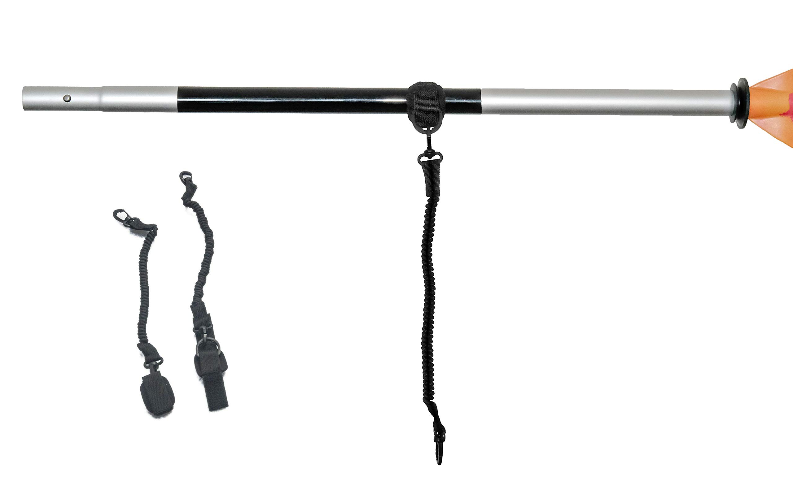 H2o Kayaks Paddle/Rod Leash 45 cm - 80 cm Twin Pack Don t end up The Creek !