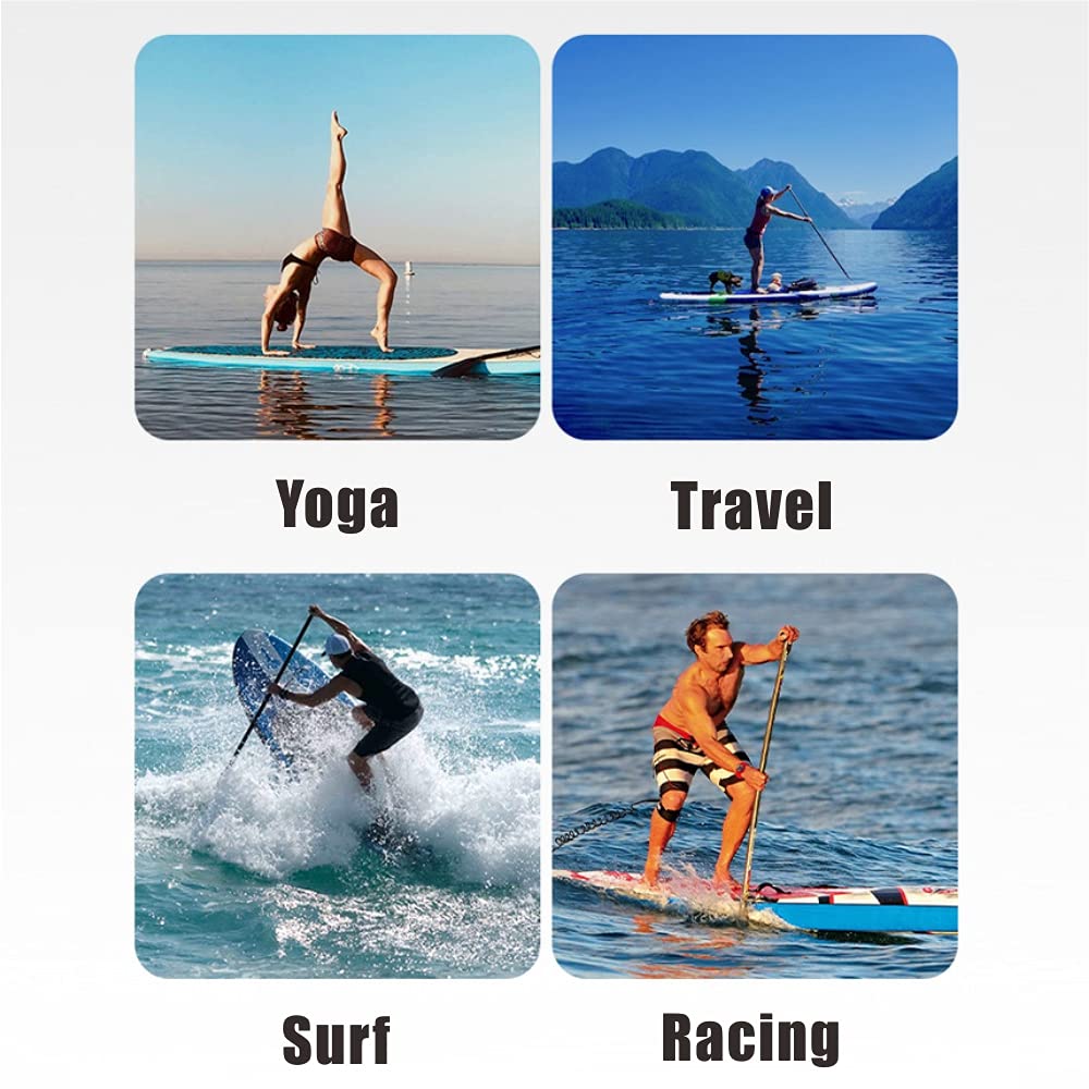 Inflatable Stand Up Paddle Board,11'x32.3'' x6'' Paddle Boards for Adults,Inflatable SUP for All Skill Levels with Backpack,Leash,and Hand Pump,Repair Kit red