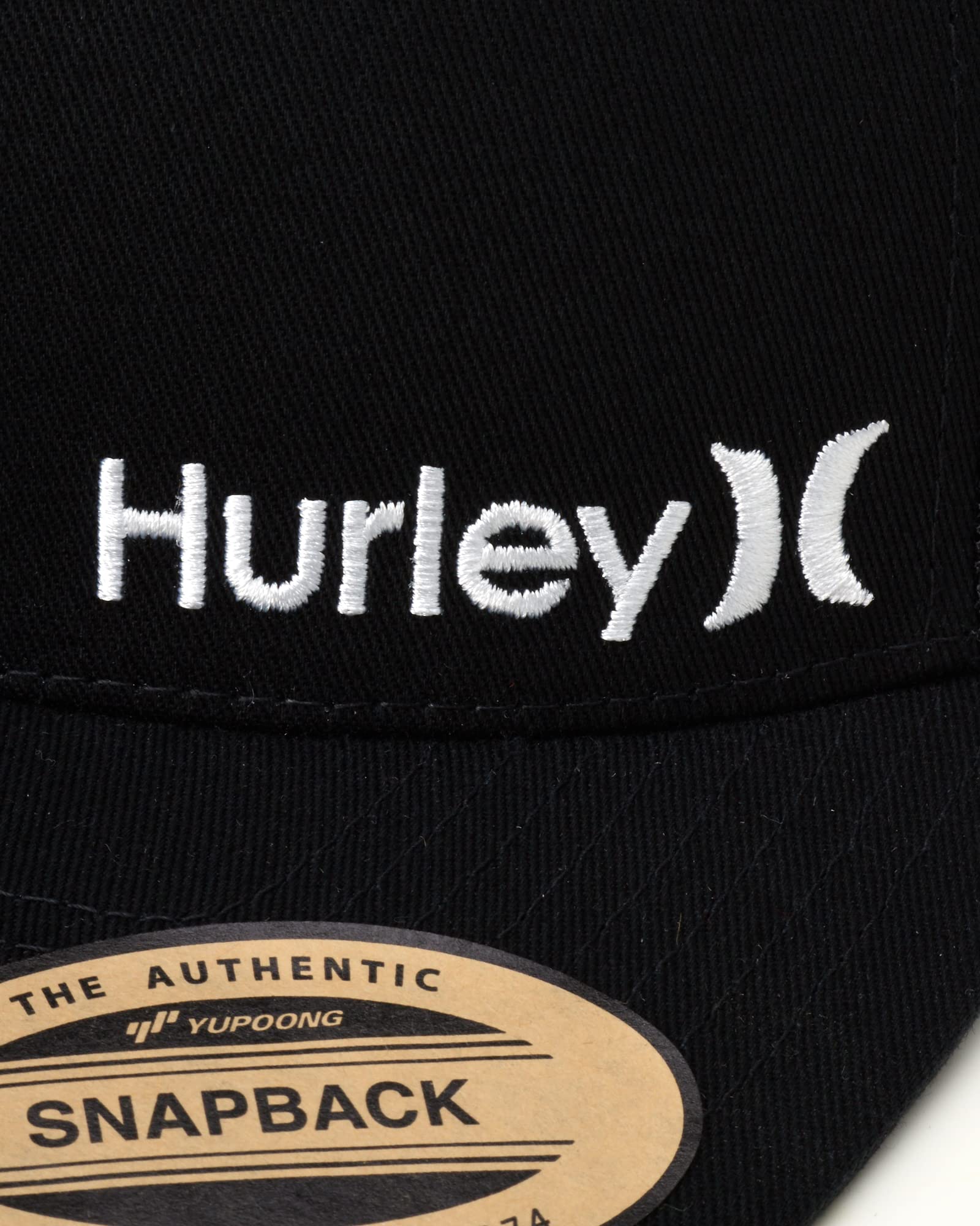 Hurley Men's Trucker Hat - Corp Snap Back Comfortable Curved Bill with Adjustable Snap Closure - Trucker Hats for Men, Size One Size, Olive