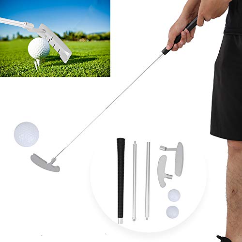 High Reliability Golf Putter 3 Sections Easy to Place and Store,Used on a Real Golf Club,Suitable for Adults and Children