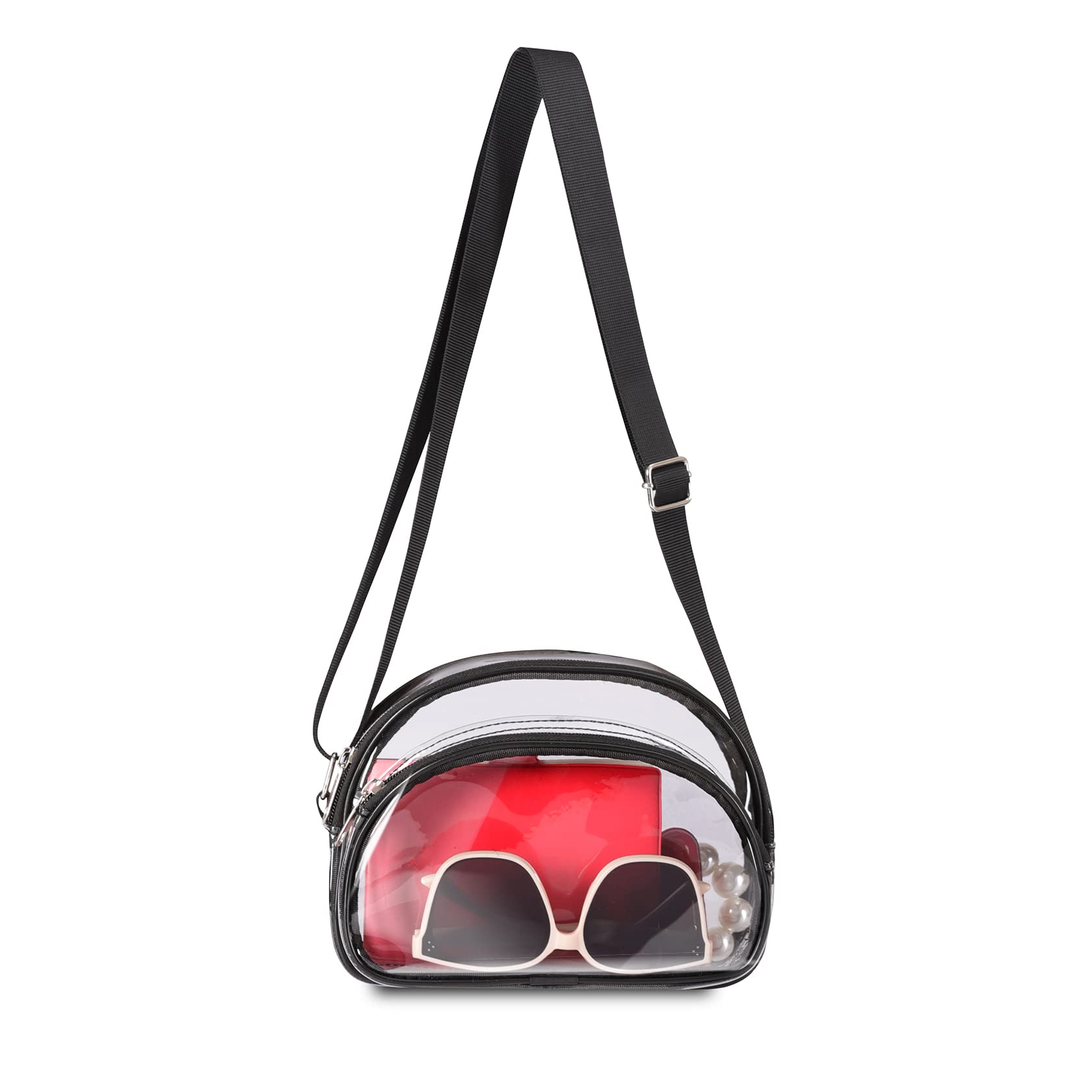Higuyst Clear Bag Stadium Approved, Small Clear Purses for Women Stadium Concerts Festivals, Clear Stadium Bag