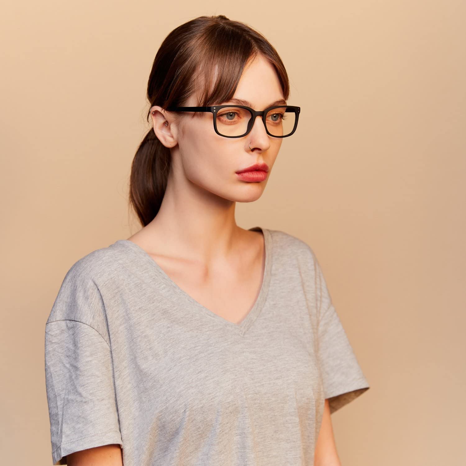 GAMMA RAY OPTICS Blue Light Blocking Reading Glasses 1.25