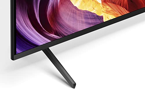 Sony 55 Inch 4K Ultra HD TV X80K Series: LED Smart Google TV with Dolby Vision HDR KD55X80K- Latest Model, Black