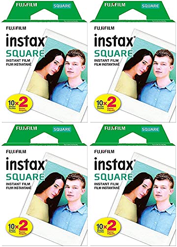 Square Twin Pack Film, 20 Exposures (4 Boxes)