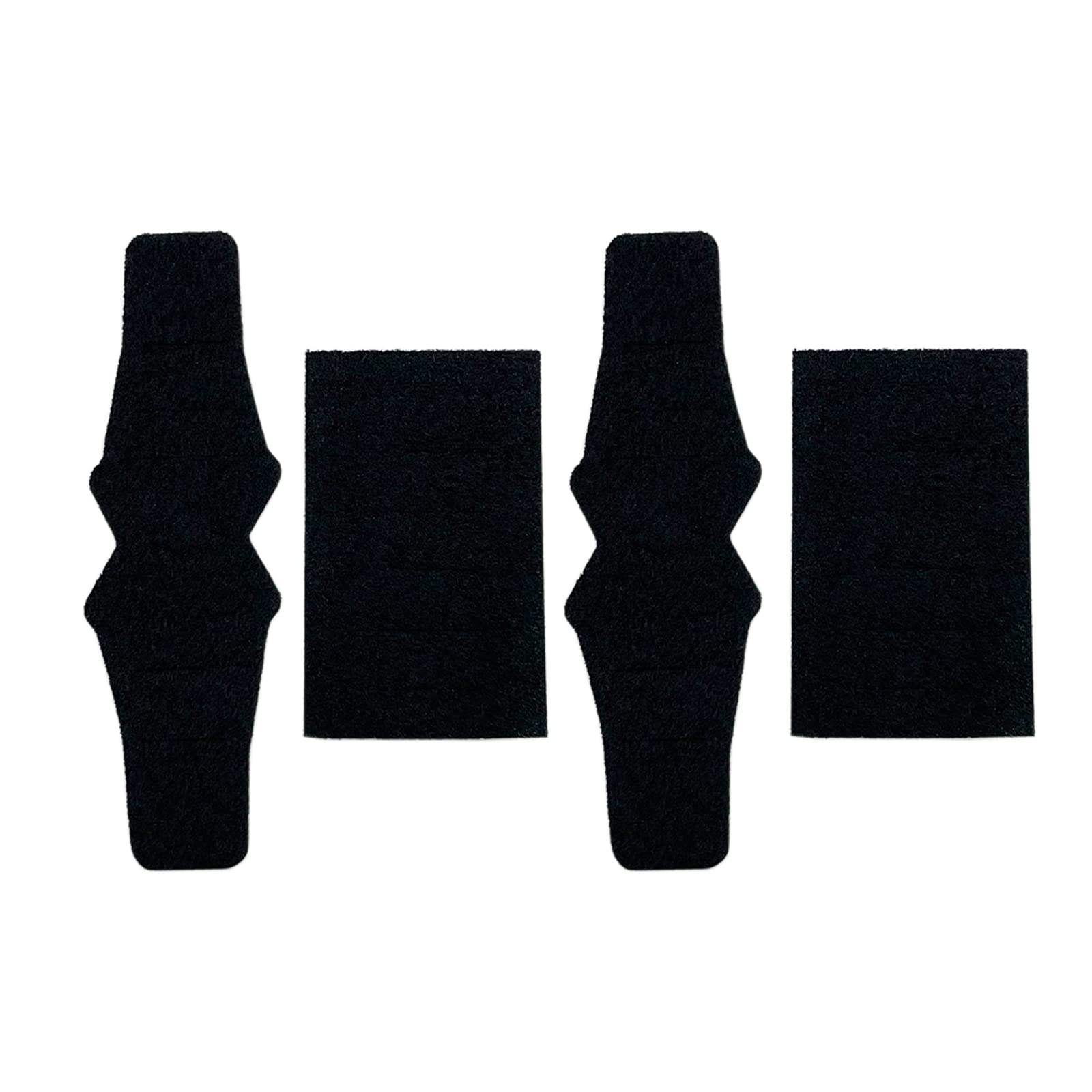 JooFn Arrow Rest Anti-Slip Sticker Compound Bow Drop Away Arrow Rest Felt Tape 2 Sets(4pcs)