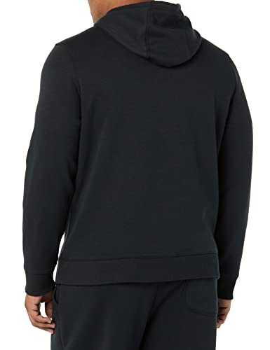 Goodthreads Men's Washed Fleece Pullover Hoodie, Black, XX-Large