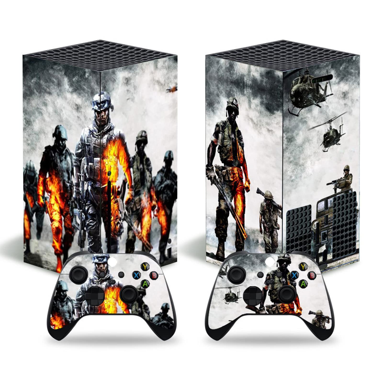 gotor Vinyl Decal Sticker Cover Wraps Skin for Xbox Series X Console and Controller Skins (Xbox Series X, Type-H)