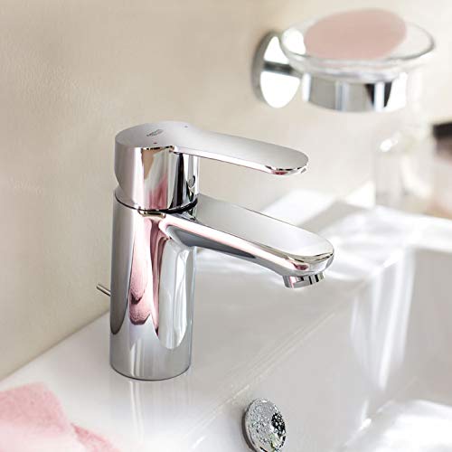 Grohe 2304200A Eurostyle Cosmopolitan Single-Handle Single-Hole Bathroom Faucet, 1.2 GPM, Starlight Chrome