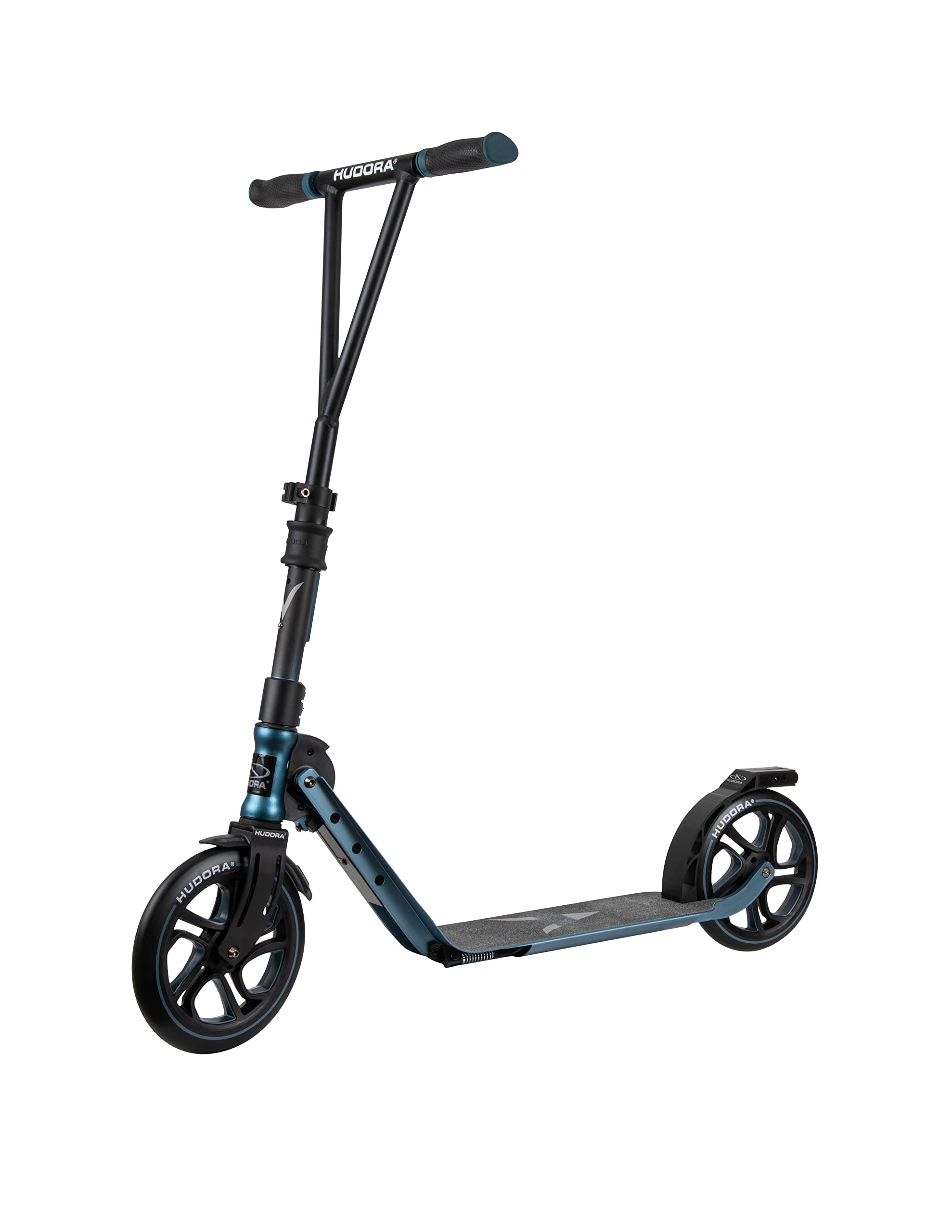 HUDORA 14118 Big Wheel V 230 City Scooter, Blue, one Size