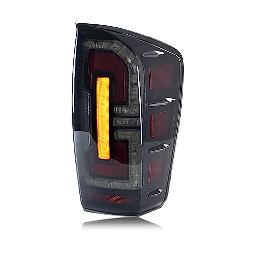 inginuity time LED RGB Tail Lights fit for Toyota Tacoma 2016-2022 SR5 TRD Off Road Start-up Animation Sequential Indicator APP Control Replacement Rear Lamps Assembly Accessary