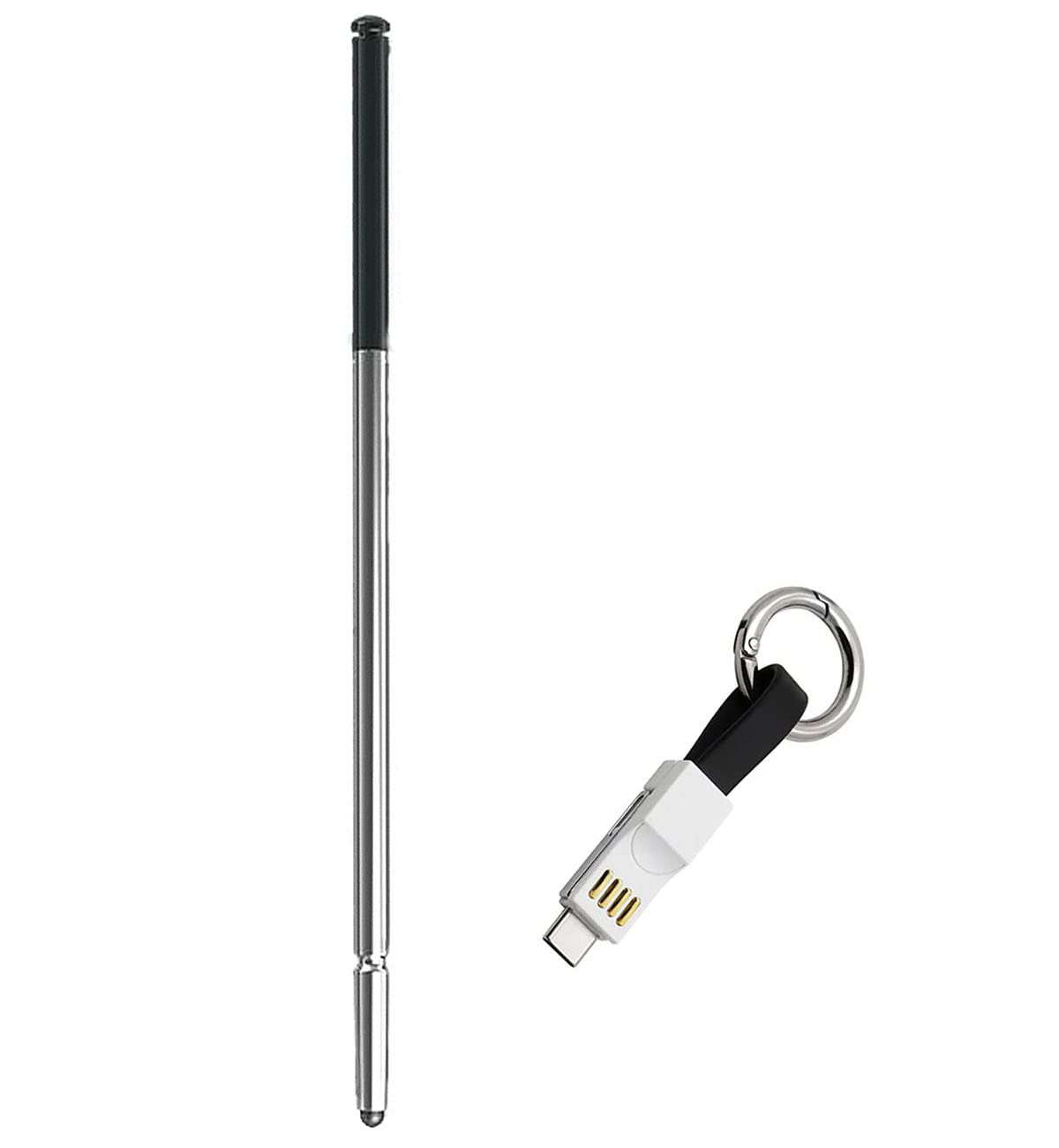 yuzhiyong G Stylus 5G Pen Replacement for Motorola Moto G Stylus 5G XT2131 All Verison Touch Stylus Pen+ USB to Type-C Adapter(Not for Moto G Stylus 2020/G Stylus 2021), Black