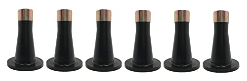 Kings Brand Furniture Plastic Bed Frame Glide Legs to Replace Wheels (Set of 6 Glides)