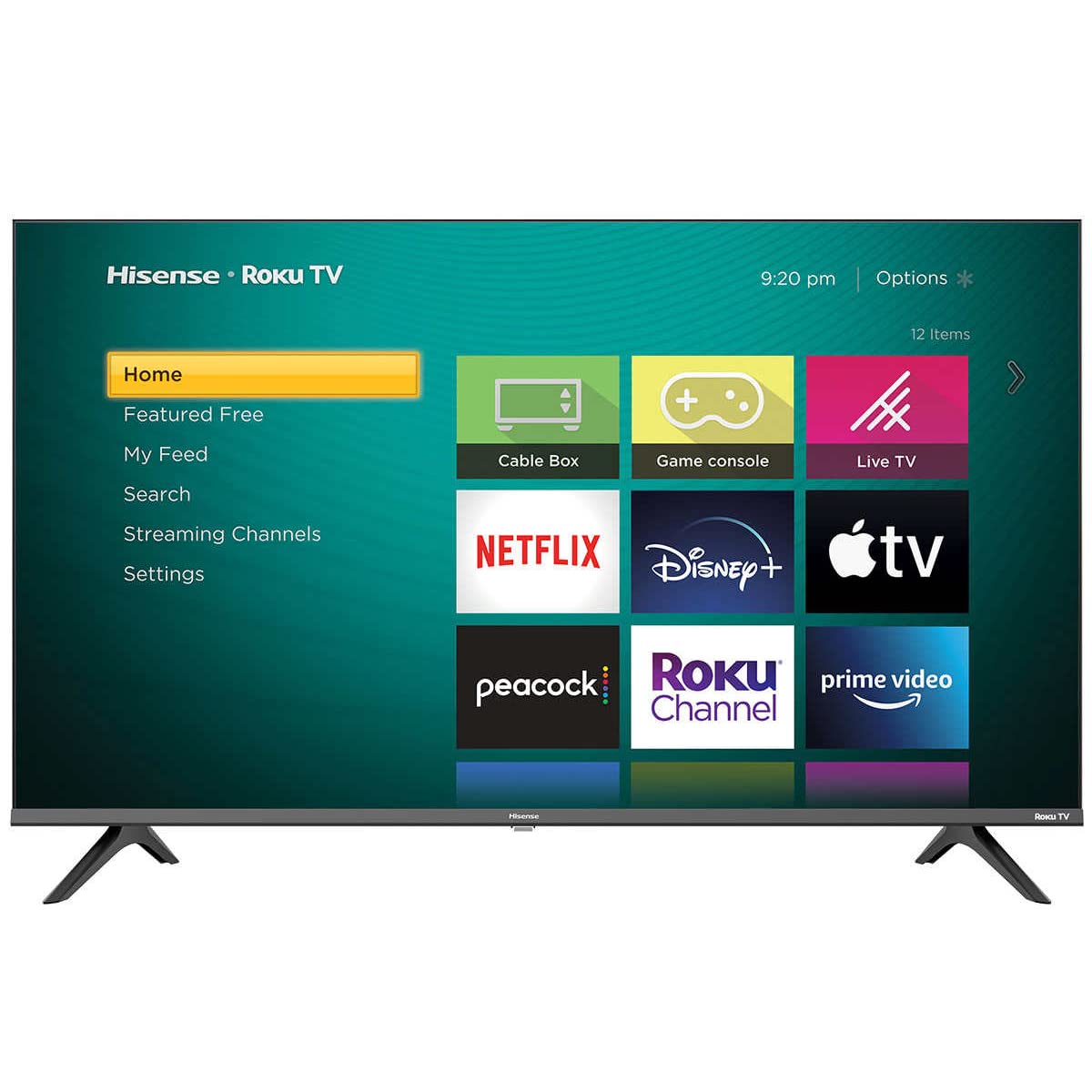 Hisense H4 Series 32″ 720p LED 32H4G5 Smart LCD TV with Google Assistant and Alexa Compatibility