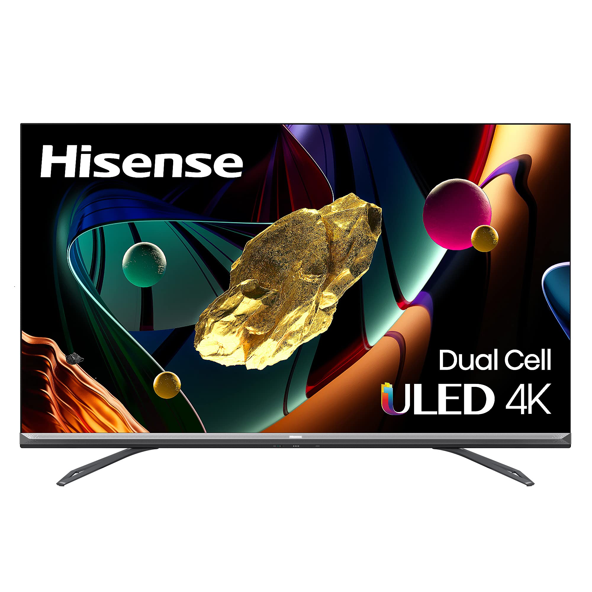 Hisense ULED Dual-Cell Premium 75U9DG Quantum Dot QLED Series 75-Inch Native 120Hz Android Smart TV with Alexa Compatibility (Renewed)
