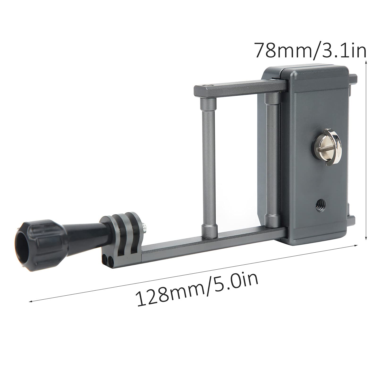 Handheld Gimbal Action Camera Stabilizer Switch Mount Adjustable Self‑Counterweight for Camera's Dynamic Balance