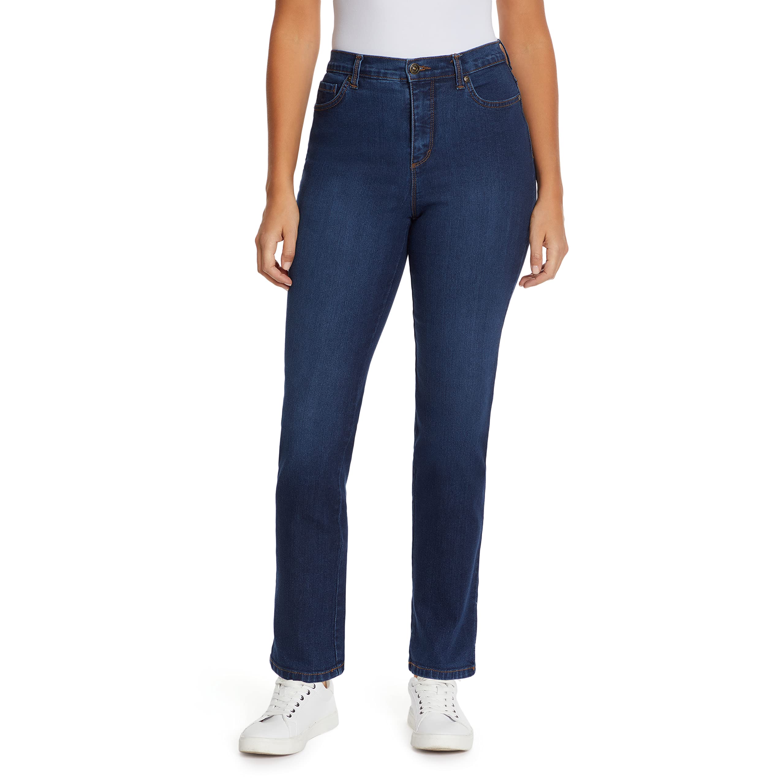 Gloria Vanderbilt Women's Amanda Classic High Rise Tapered Jean Petite, Scottsdale, 12 Short