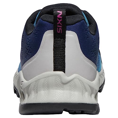KEEN Women's NXIS Speed Low Height Vented Hiking Shoes, Fjord Blue/Ombre, 11