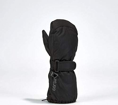 Gordini Kids & Baby Children's Easy On Waterproof Insulated Mittens, Black, XX-Small