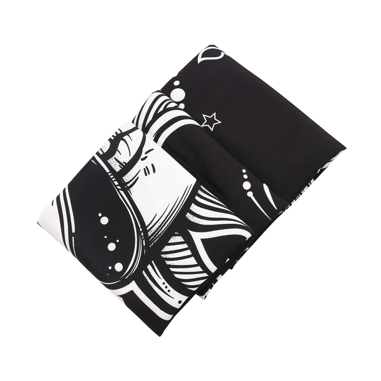Huigatnn Pressy Sun and Moon Tapestry Burning Sun with Star Tapestry Psychedelic Tapestry Black and White Hippie