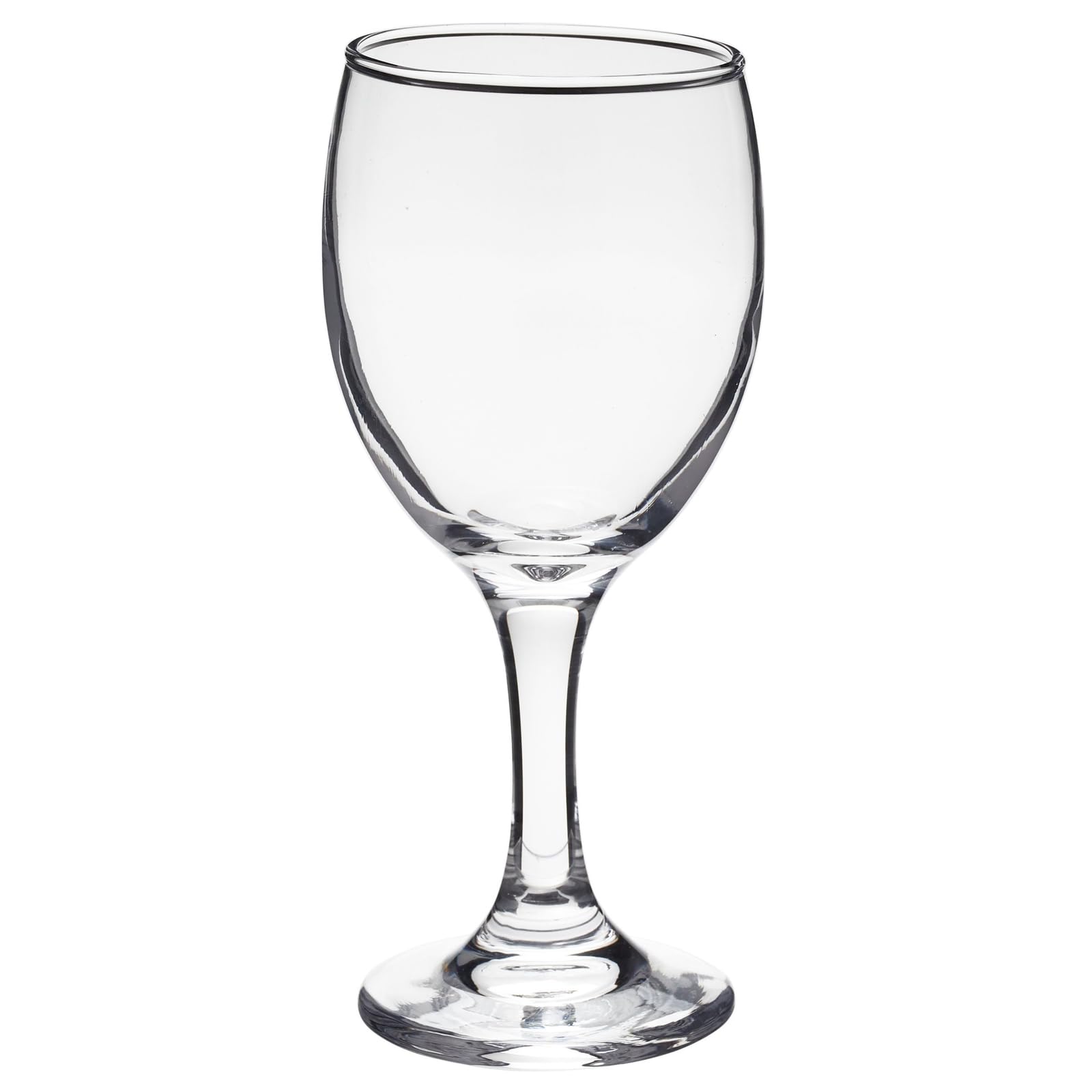 Juvale Stemmed Wine Glasses, Set of 4 for Housewarming Gift, Anniversary, Wedding (4.5 oz)