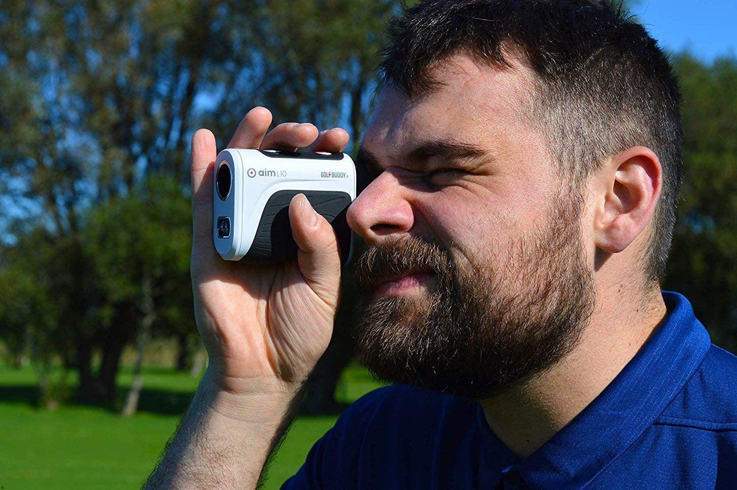 GOLFBUDDY AIM-L10 Aim L10 Ergonomic Golf Accuracy Distance Laser Rangefinder