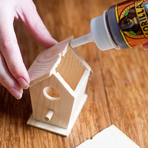 Gorilla Original Gorilla Glue, Waterproof Polyurethane Glue, 18 Ounce Bottle, Brown, (Pack of 1)