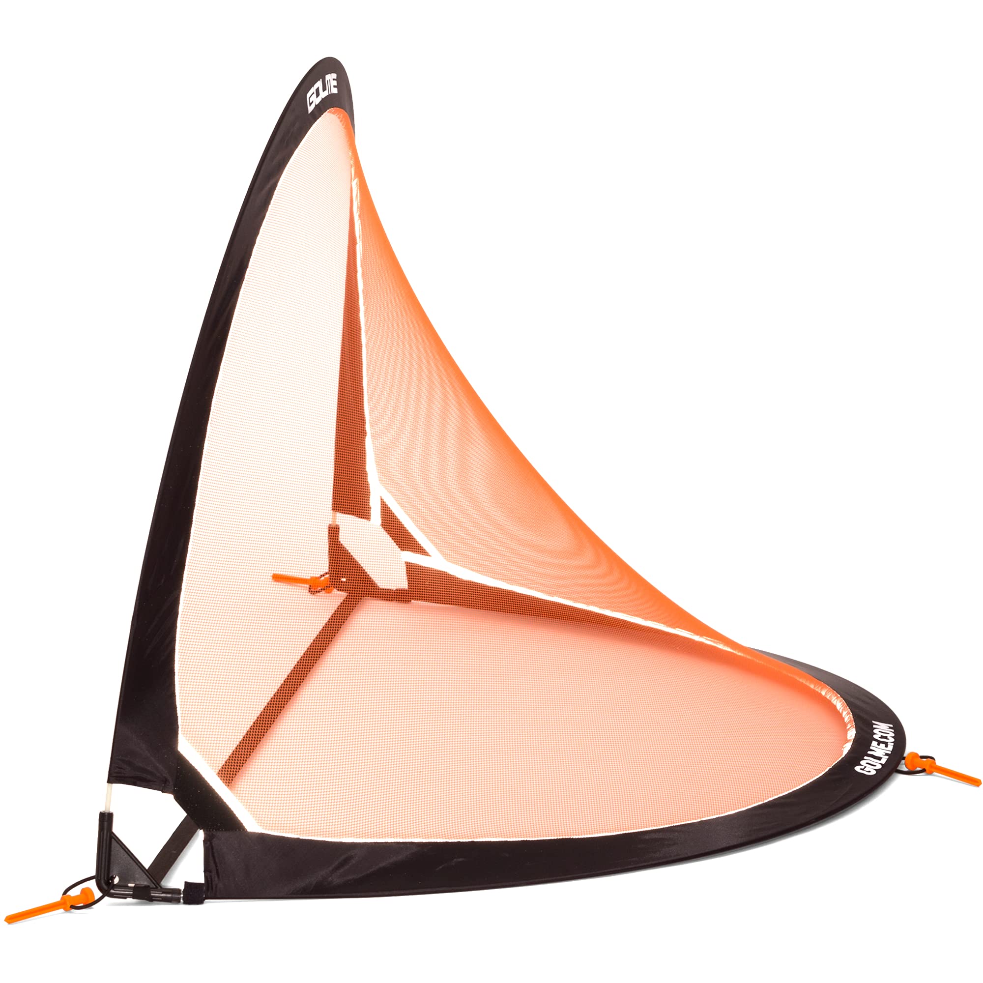 GOLME PRO Pop Up Soccer Goals - Set of 2 Portable Folding Soccer Goal Nets with Carrying Bag - 4 Feet