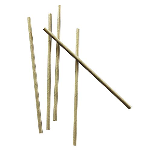 Ginger Ray Pastel Perfection Metallic Party Paper Straws, Gold (PP-651)