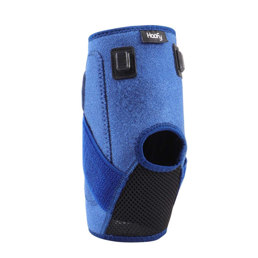 Heating Pad Wrap for Pain Relief Ankle Heated Protective Ankle with USB Android Port Charging Cable Ankle Support Hot and Cold Gel Wrap Navy Blue