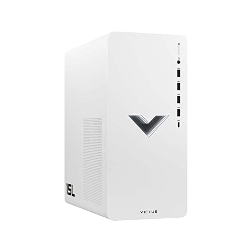 HP 2022 Newest Victus 15L Gaming Desktop, 12th Gen Intel Core i7-12700 Processor, GeForce RTX 3060, 16GB RAM, 1TB SSD, HDMI, DP, Bluetooth, Wi-Fi 6, Windows 11 Home, White