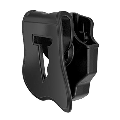 Gun Holster for Springfield Hellcat 9mm Micro-Compact, Springfield Hellcat with Optic, OWB Paddle Holster, Tactical Belt Holsters, 360° Adjustable Holster, Quick Release - Right Handed