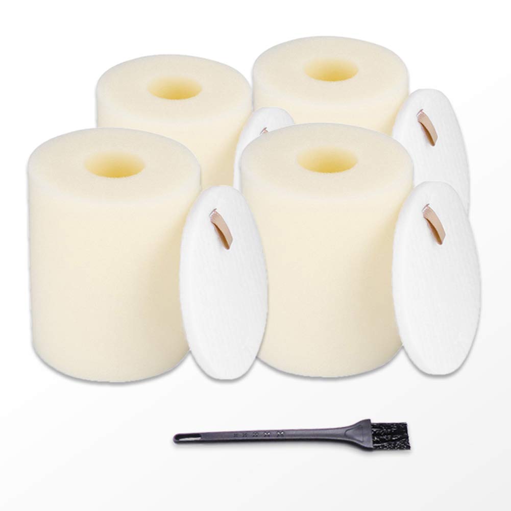 heaven2017 Vacuum Cleaner Cotton Nylon Filter Kit for Shark Rotator Pro NV650 2 Piece