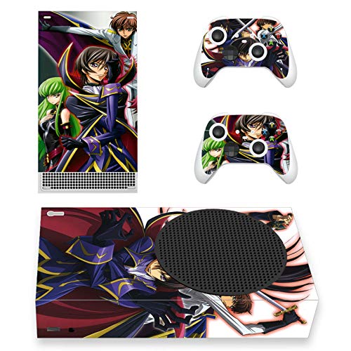 Leloch Lord Anime Series Movie Game Console Series S Console and Controller Skin Set, Skin Wrap Decal Kit