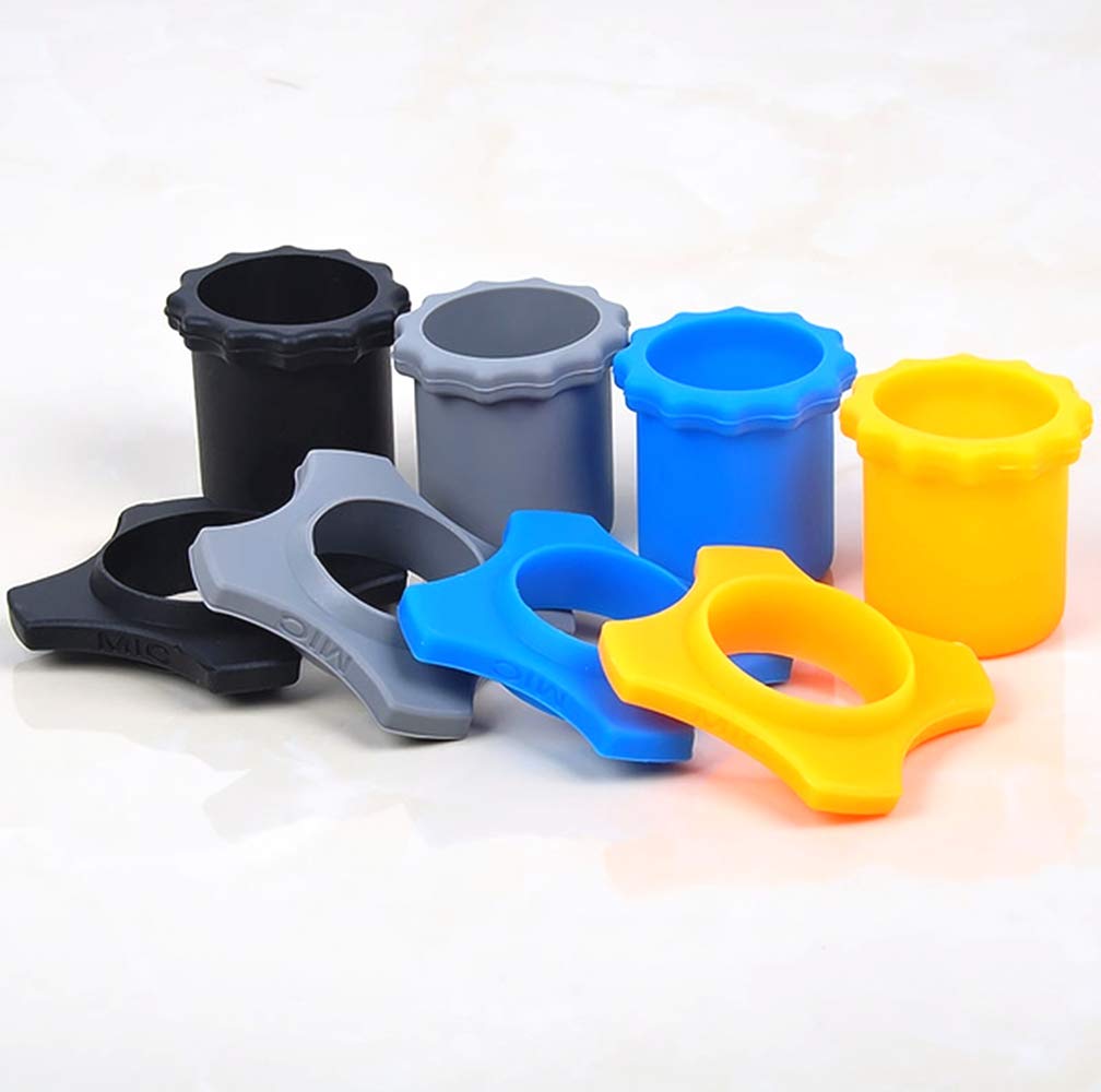 Handheld Microphone Protective case, Microphone Anti-roll Anti-Drop Anti-Skid Ring, KTV Microphone Accessories(4Set)