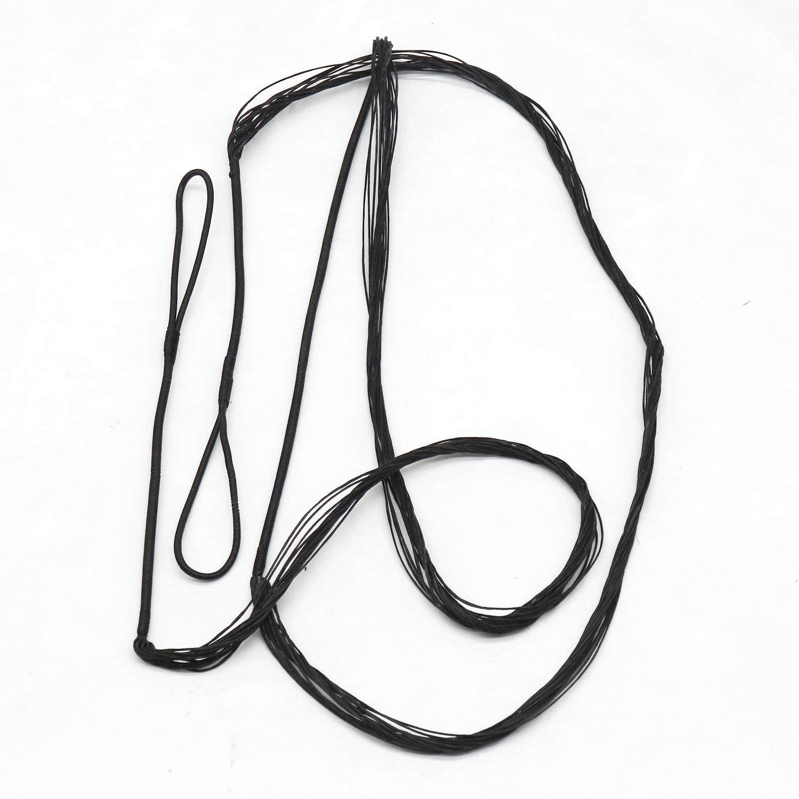 HANSPY Handmade Replacement String Archery Bowstring for Traditional Recurve Bow Longbow Horsebow 16 Strands All Length Sizes from 44"-68" (AMO 68" (Actual 64"))