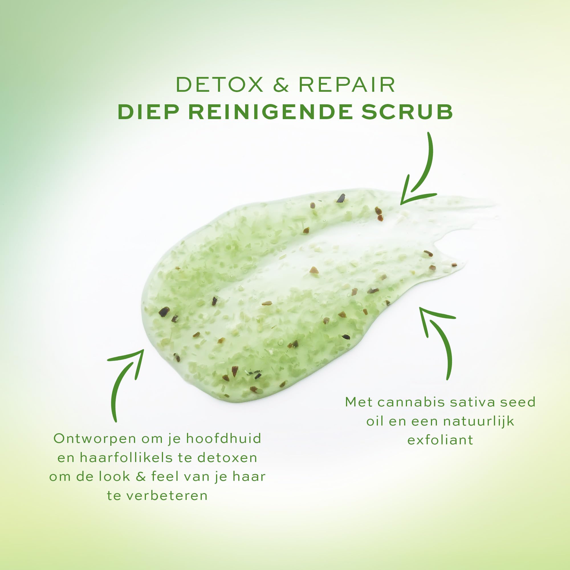 John Frieda Detox & Repair Deep Cleansing Scrub 150 ml, Scalp Scrub for Dry Hair, Deep Cleansing and Exfoliating Scalp Scrub