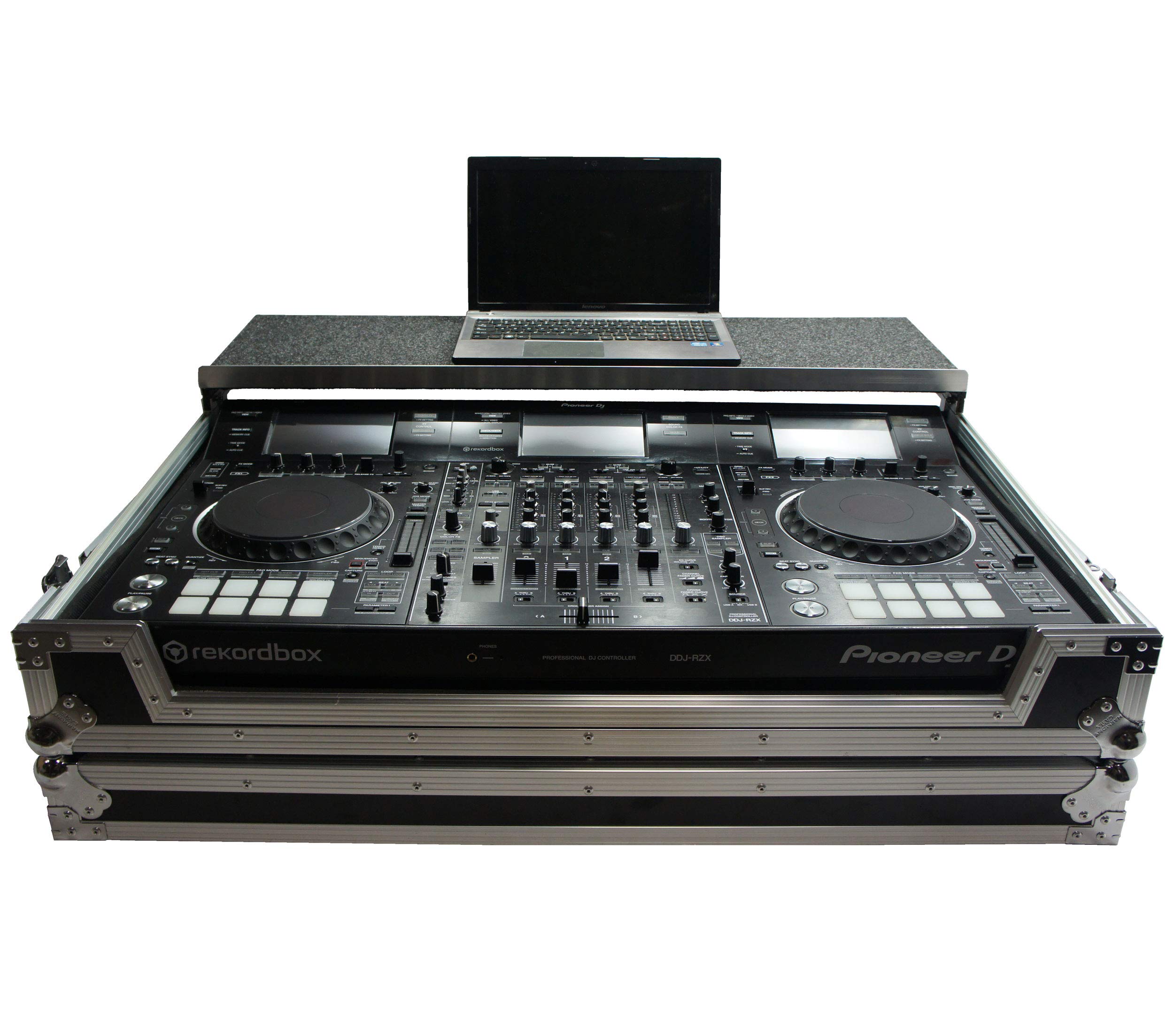 Harmony Audio HCDDJRZXLT Flight Glide Laptop Stand DJ Custom Case Compatible with Pioneer DDJ-RZX