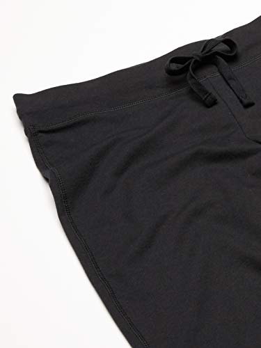 Hanes Women's French Terry Pant, Black, Large
