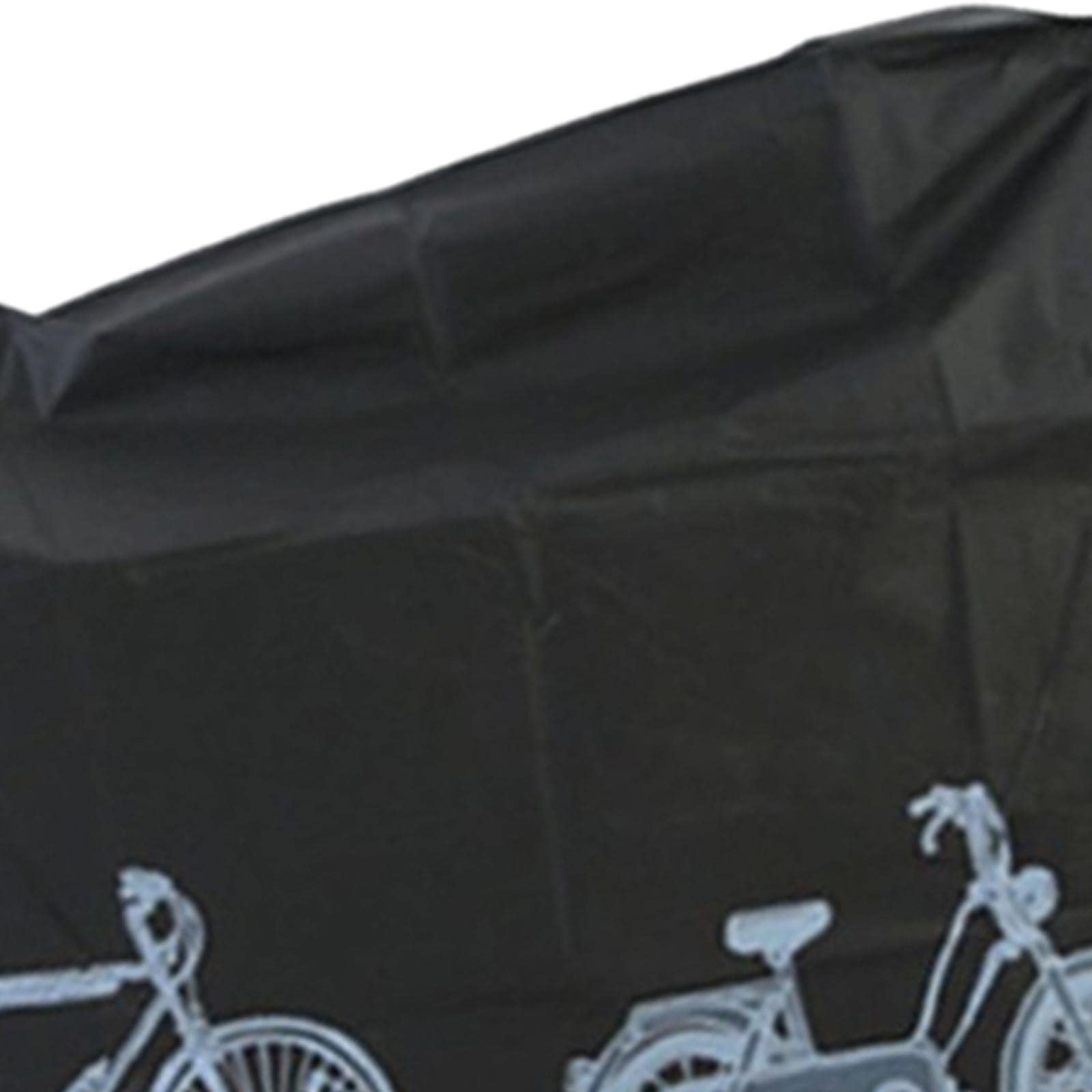 Mountain Road Bike Cover Waterproof Windproof Raincoat for Motorcycle , Black