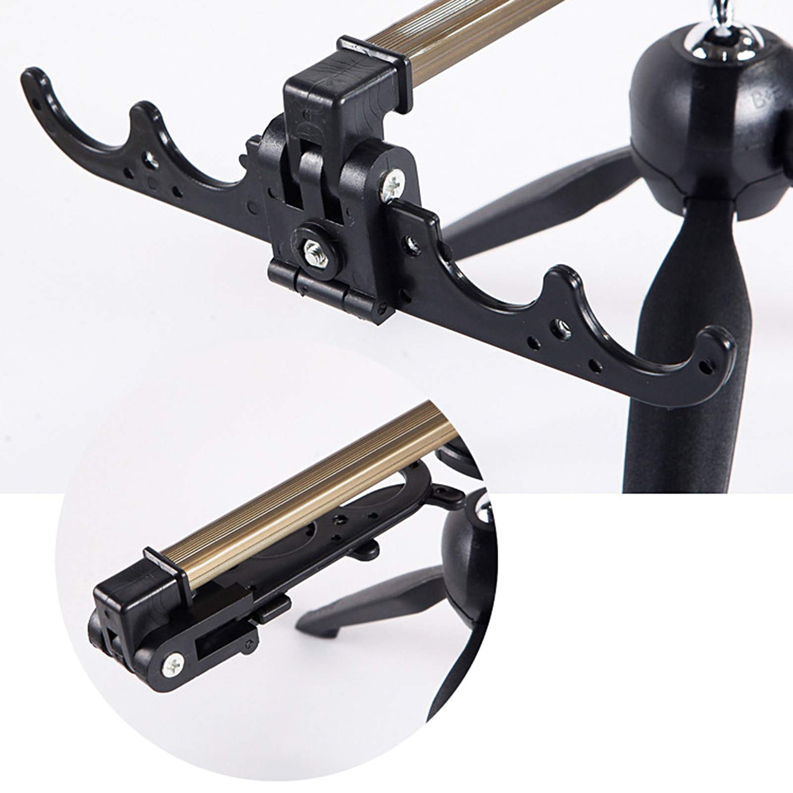 Hislaves Ice Fishing Tool,Portable Adjustable Ice Fishing Pole Bracket Fish Rod Holder Stand Accessory